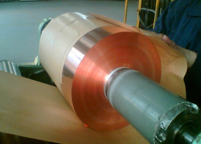 HTE RA Rolled Annealed Copper Foil For PCB CCL 76 Mm / 152 Mm Roll ID