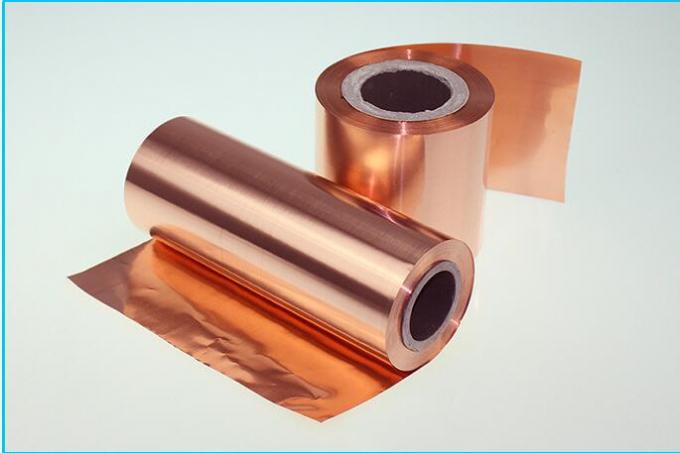 HTE RA Rolled Annealed Copper Foil For PCB CCL 76 Mm / 152 Mm Roll ID