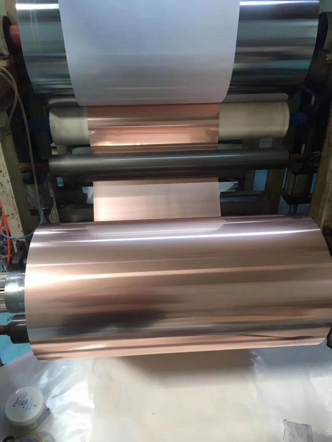 High Precision Ultra Thin Copper Foil Under 0.025um 8um Roughness SGS ...